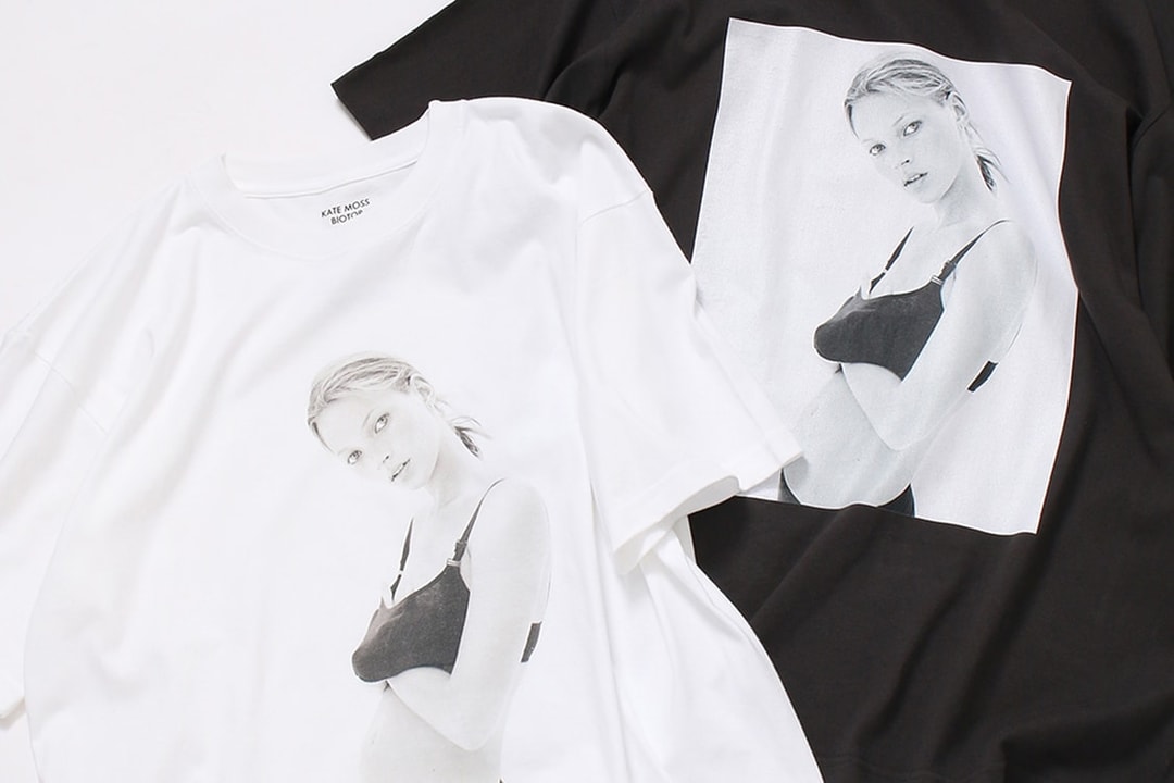 BIOTOP 推出 Kate Moss x David Sims 最新联名 T-Shirt | Hypebeast