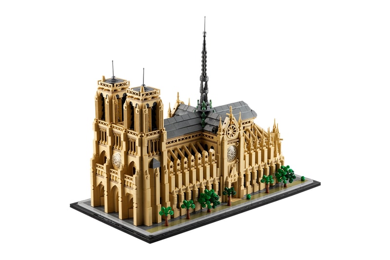 LEGO 推出全新《蒙娜丽莎》画像与巴黎圣母院积木模型 | Hypebeast