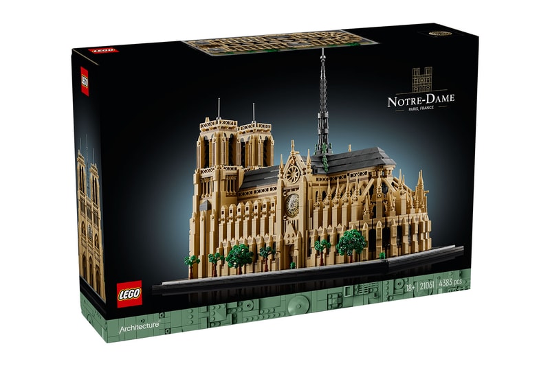 LEGO 推出全新《蒙娜丽莎》画像与巴黎圣母院积木模型 | Hypebeast