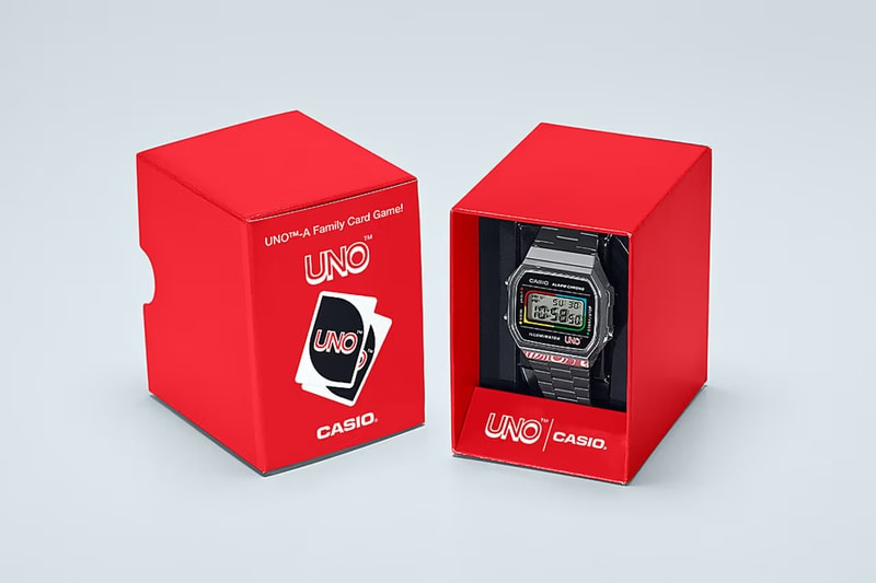 Casio 携手 UNO 推出全新联名表款 | Hypebeast