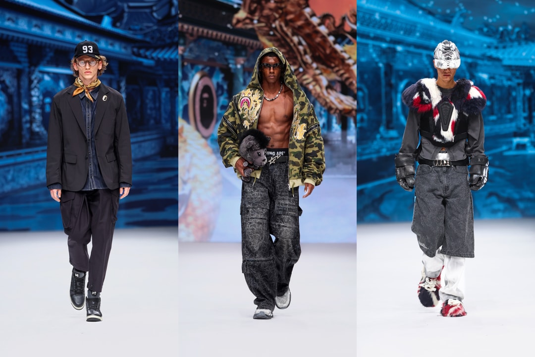 A BATHING APE Showcases Avant-Garde Street Fashion at First Major ...