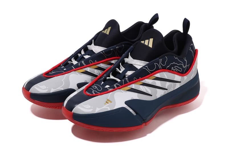 A BATHING APE®︎ x adidas Dame 9 全新联名鞋款亲友配色率先曝光 | Hypebeast