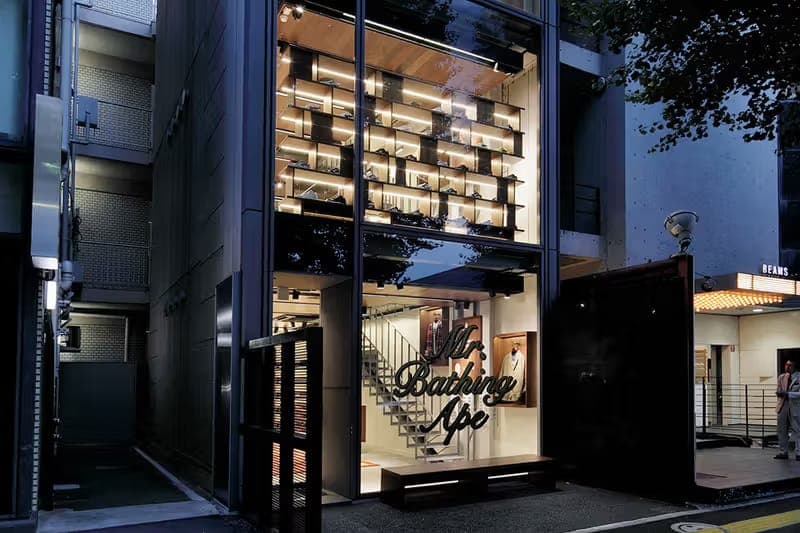 率先走进 A BATHING APE®️ 首间东京概念店铺「BAPE THINK」 | Hypebeast