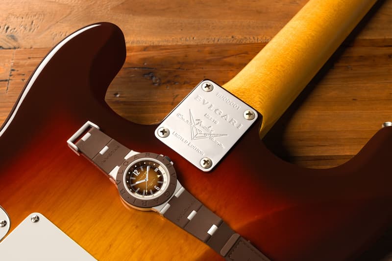 Fender 携手 Bvlgari 推出限量腕表及 Custom Shop Stratocaster 电吉他 | Hypebeast