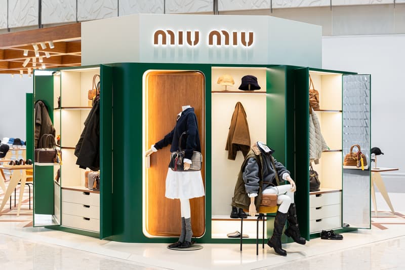 走进 Miu Miu 全新上海「Miu Balmoral」限时店 | Hypebeast