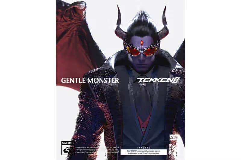 Gentle Monster 携手《铁拳 Tekken 8》推出全新联名系列 | Hypebeast