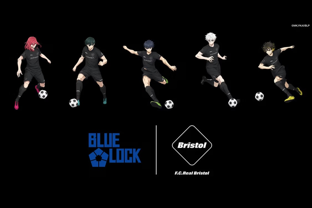 F.C.Real Bristol 携手《BLUE LOCK》推出最新联名系列 | Hypebeast