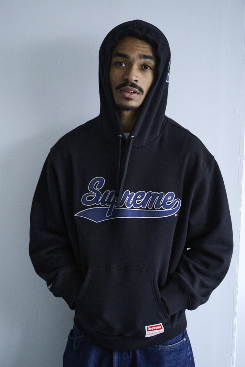 Supreme 携手 Mitchell & Ness 推出 NCAA 球队系列 | Hypebeast