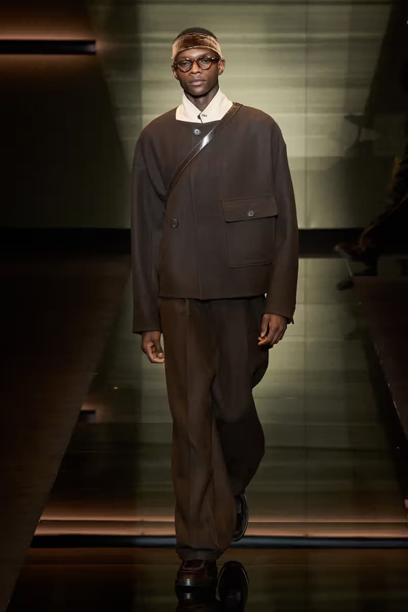 Emporio Armani 发布 2025 秋冬大秀 | Hypebeast