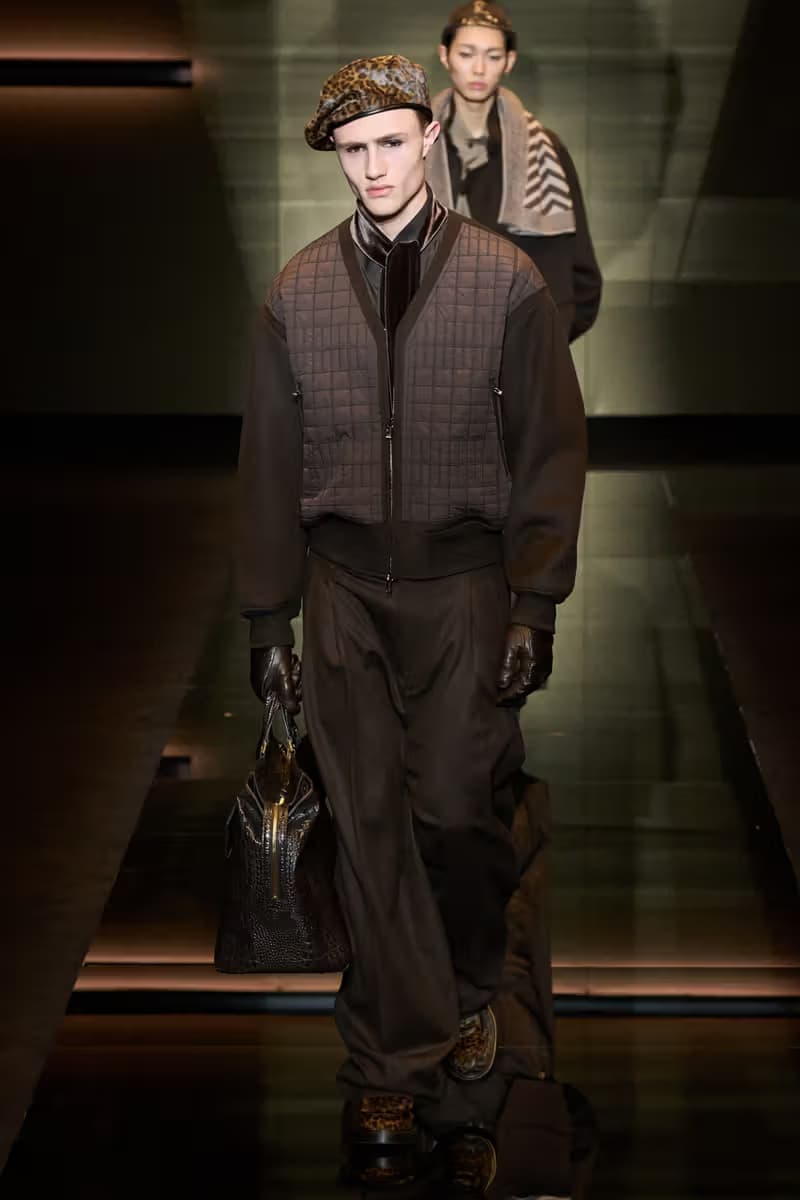 Emporio Armani 发布 2025 秋冬大秀 | Hypebeast