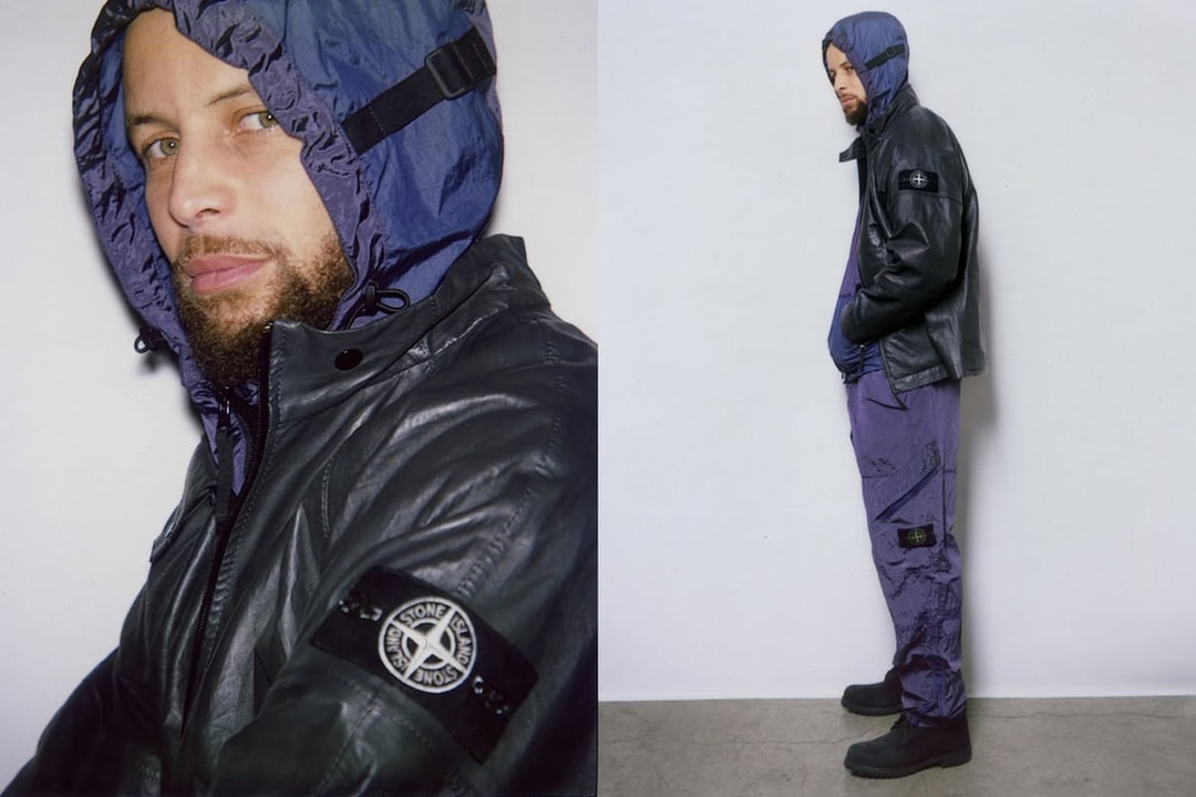 宣布展开合作，Stephen Curry 出镜 Stone Island 最新形象宣传 | Hypebeast