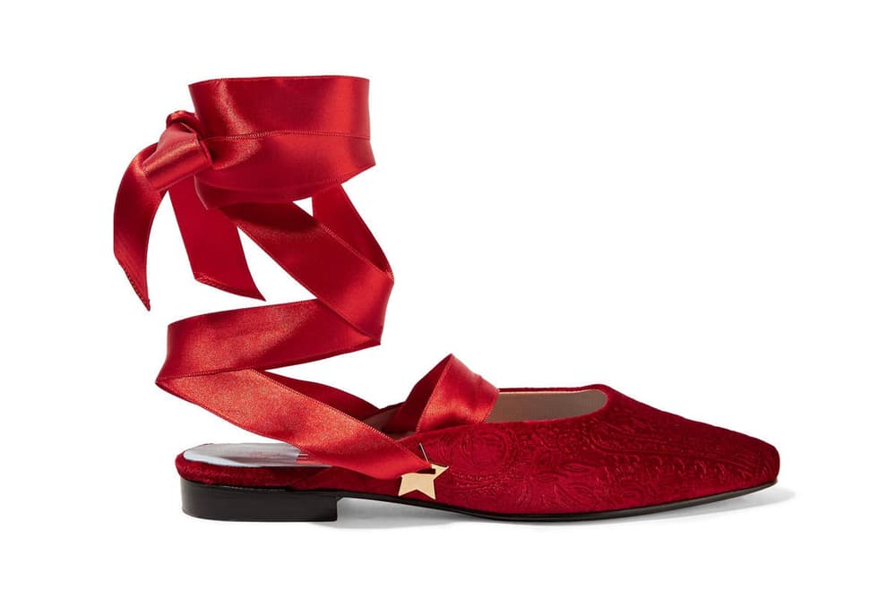 Leandra Medine's First-Ever Shoe Collection Is a Velvet Dream | HYPEBAE