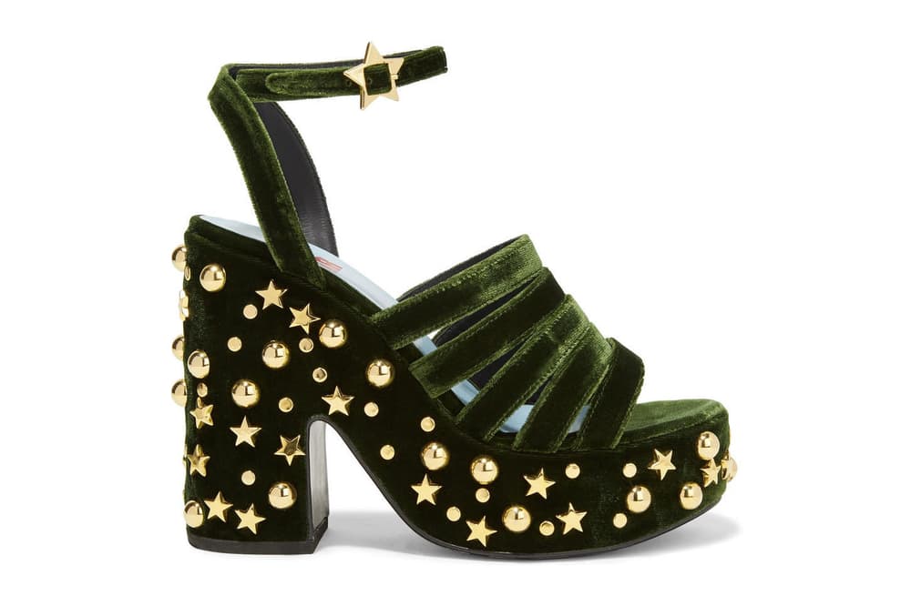 Leandra Medine's First-Ever Shoe Collection Is a Velvet Dream | HYPEBAE