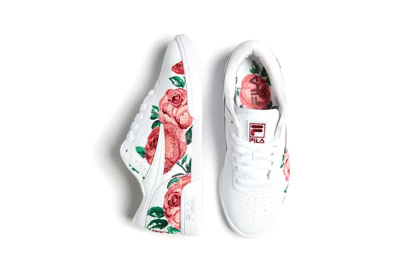 Spring Blooms on FILA's Floral Embroidery Pack | Hypebae