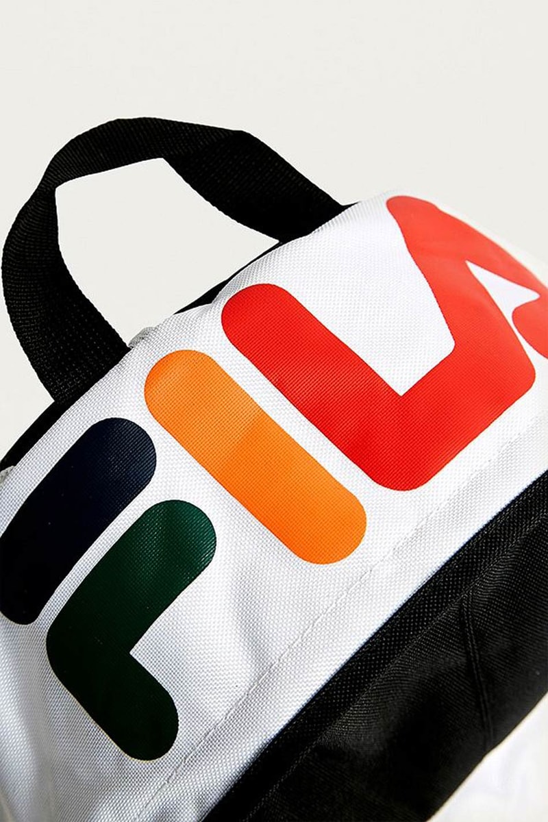 Buy FILA x Urban Outfitters' Mini Black Backpack | Hypebae