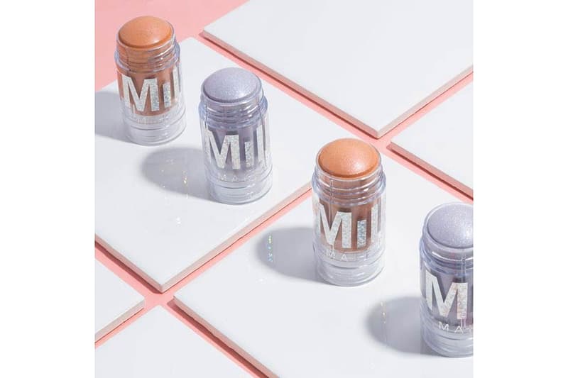 Milk Makeup's Glitter Stick in Purple & Peach | Hypebae