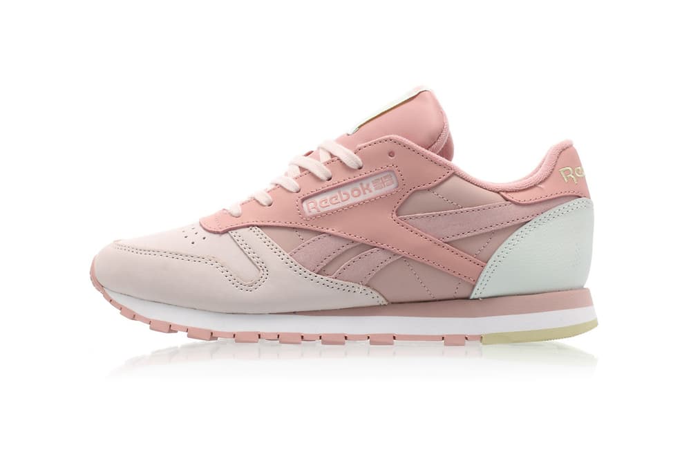 Reebok Classic Leather Is Pale and Shell Pink | HYPEBAE