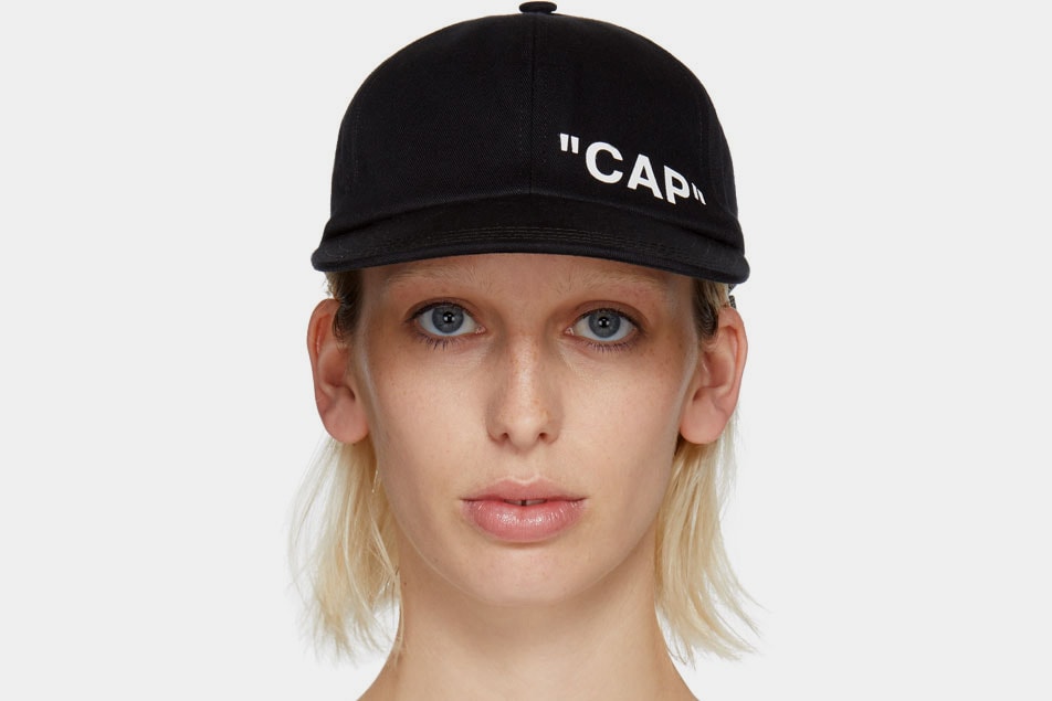 Off-White™ Releases Black Quote Cap | Hypebae