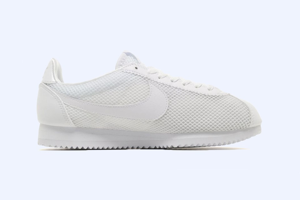 Nike Drops a Cortez Sneaker in White Mesh | Hypebae