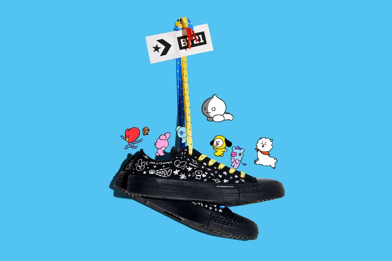 Converse's New Collab Stars BTS x LINE FRIENDS | Hypebae