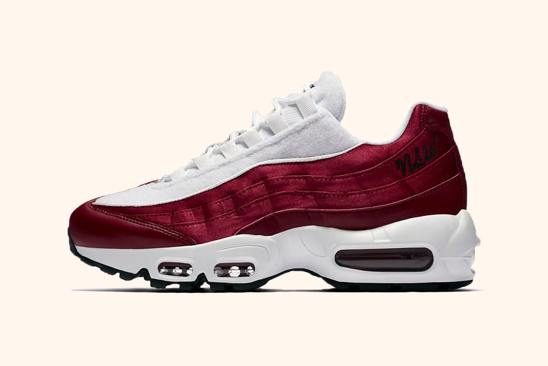 Nike Air Max 95 Drops in Satin "Red Crush" | Hypebae