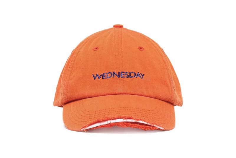 Vetements Weekday Embroidered Baseball Caps | Hypebae