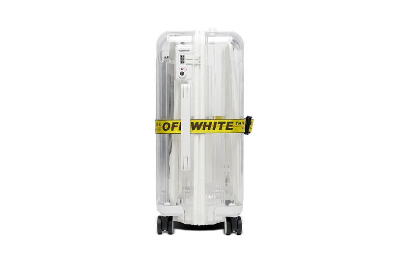Off White x RIMOWA Essential Suitcase in White | Hypebae