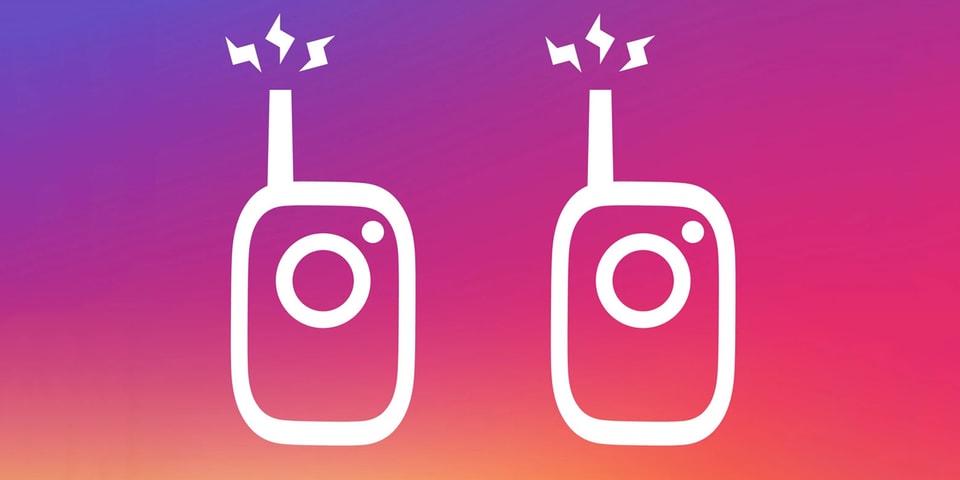 Instagram Launches Walkie-Talkie Feature | Hypebae