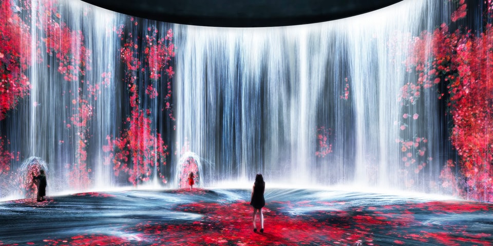 teamLab's "Universe of Water Particles" Art | Hypebae