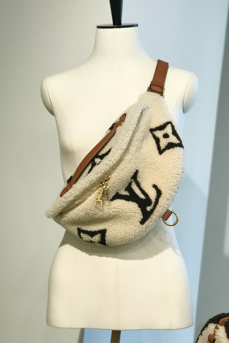 Louis Vuitton FW19 Teddy Fleece Handbags | Hypebae