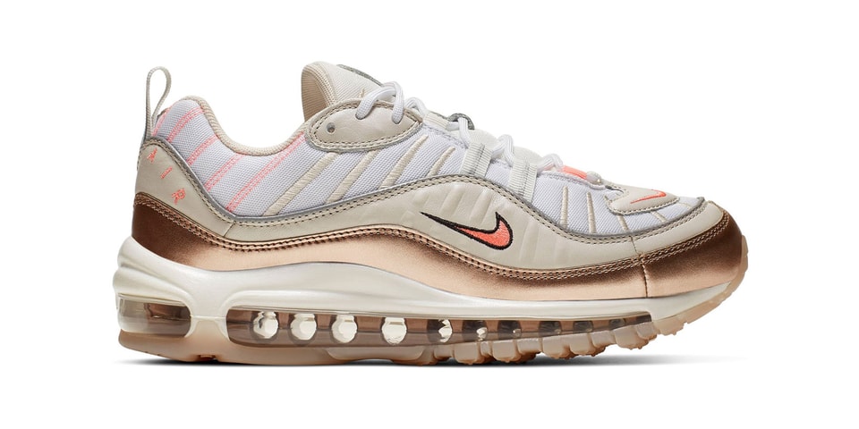 Nike's Air MAX 98 in Rose Gold, Orewood Brown & Lava Glow | Hypebae