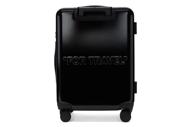 Off-White™'s "For Travel" Arrow Trolley in White | Hypebae
