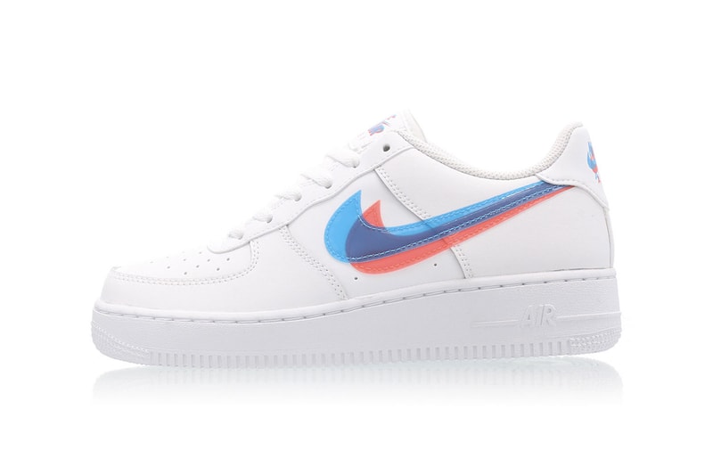 Nike Releases Air Force 1 with 3D Swoosh | Hypebae