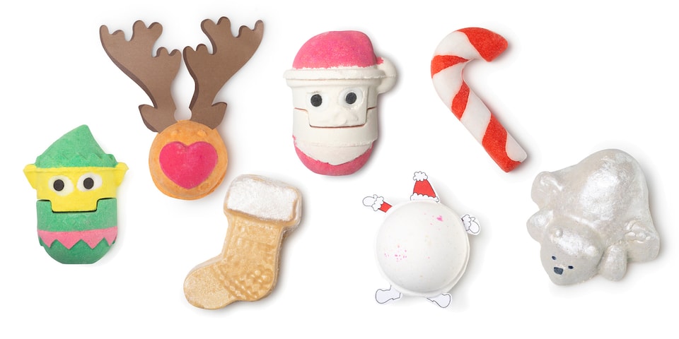 Christmas Lush Bath Bombs