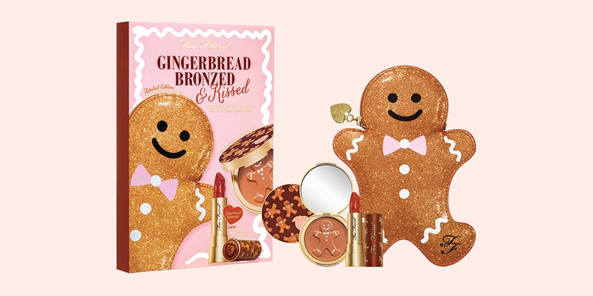 Too Faced Gingerbread Holiday Makeup Products | Hypebae