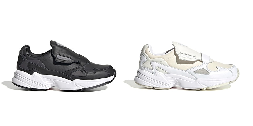 adidas Originals Falcon RX Black & White Sneakers | Hypebae