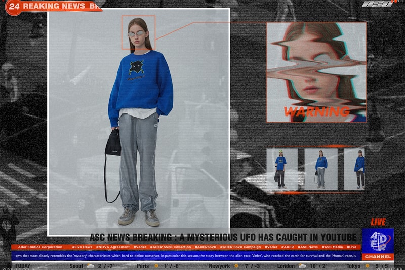 ADER error SS20 "Vader" Collection Lookbook | Hypebae