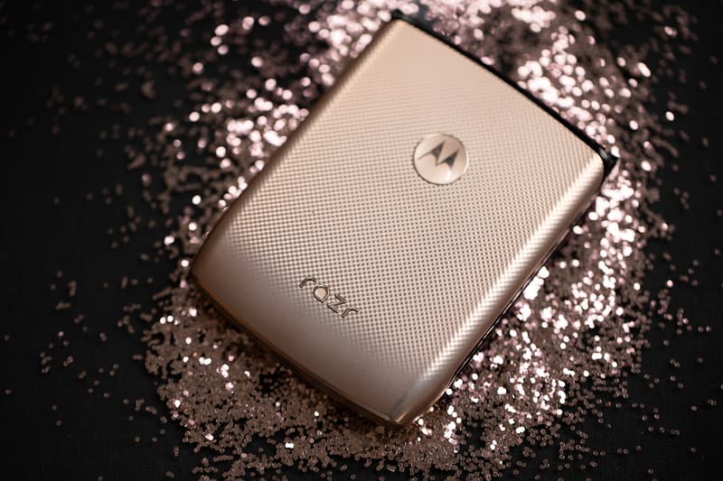 Motorola Debuts New razr in Rose Gold at NYFW | Hypebae
