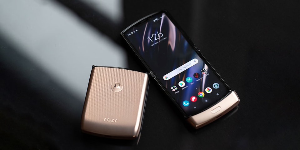 Motorola Debuts New razr in Rose Gold at NYFW | Hypebae
