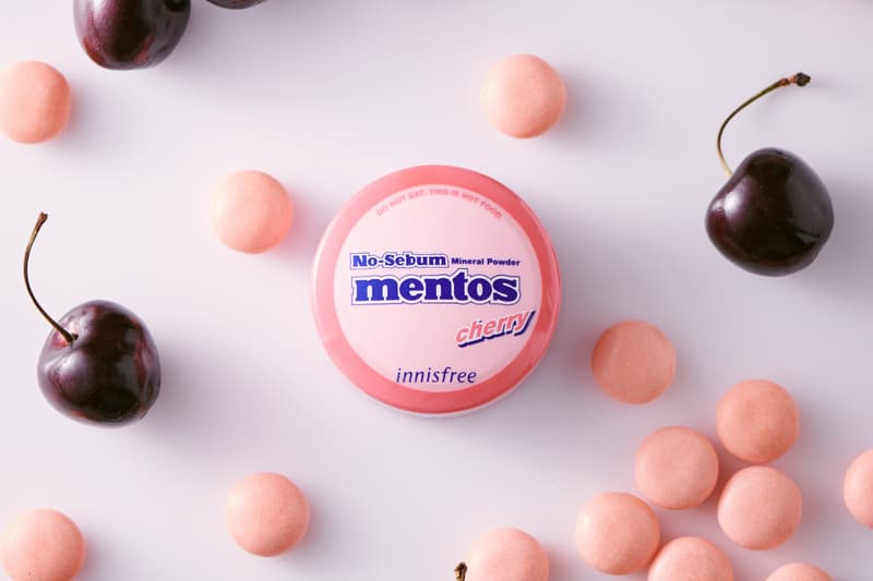 Mentos x innisfree No Sebum Mineral Powder | Hypebae
