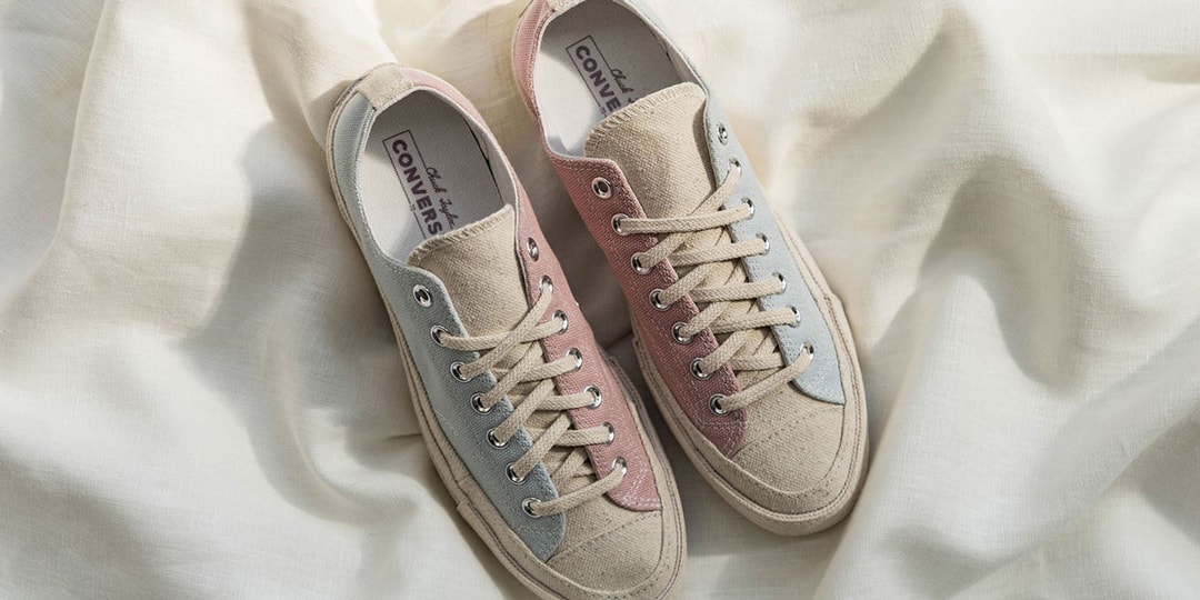 New Converse Chuck 70 Uses Pastel Upcycled Canvas | Hypebae