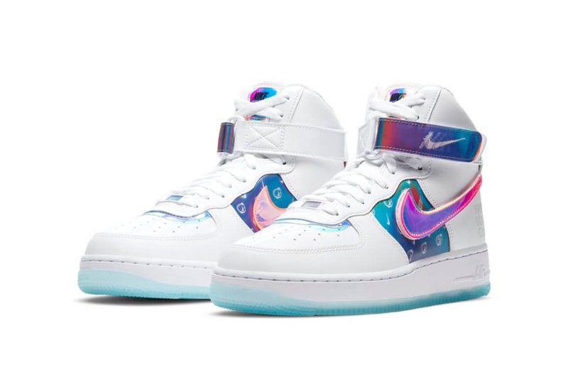 Shop Nike's Holographic Air Force 1 Good Game Pack | Hypebae
