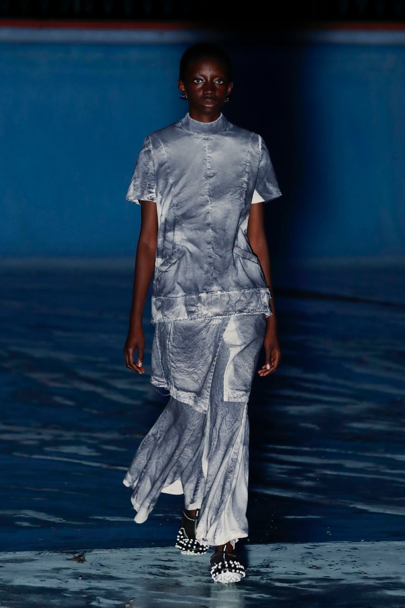 SUNNEI Showcases SS21 in Empty Swimming Pool | Hypebae