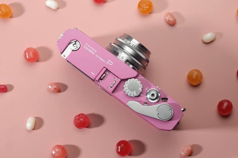 Canon P Customized Rosy Pink Rangefinder Camera | Hypebae