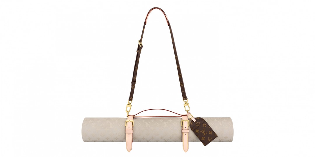 Louis Vuitton Monogram Yoga Mat LV Logo Print | Hypebae