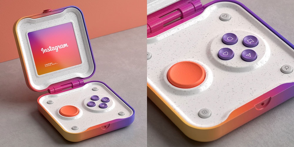 Instagram Handheld Device Digital Render Design | Hypebae