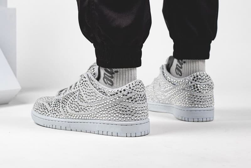 CPFM x Nike White Crystal Dunk Low Closer Look | Hypebae