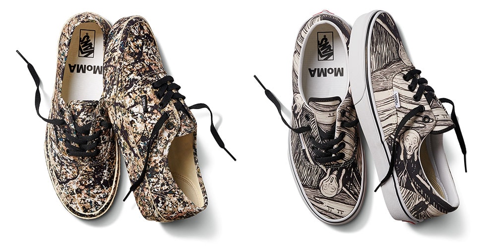 MoMA x Vans Collaboration Feat. Pollock, Munch | Hypebae
