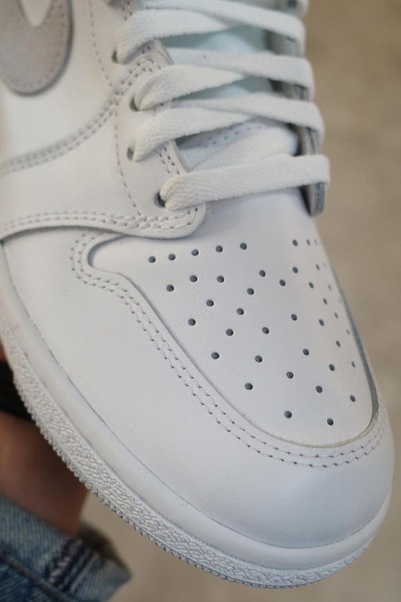 Air Jordan Hi '85 "Neutral Grey" Detailed Look | Hypebae