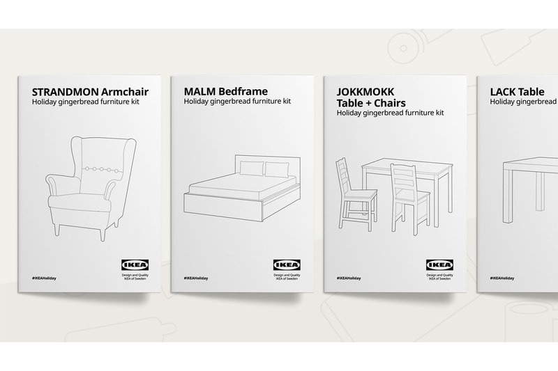 IKEA Launches Gingerbread Furniture Baking Kit | Hypebae